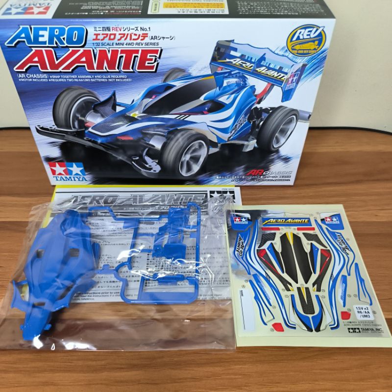 Tamiya 18701 Original Aero Avante Body+Decal+Box | Shopee Philippines