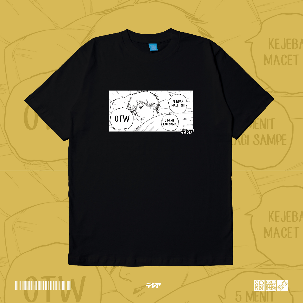 OTW TSHIRT On The Way Mattress Sleeping Meme Shitpost Denji Chainsaw ...
