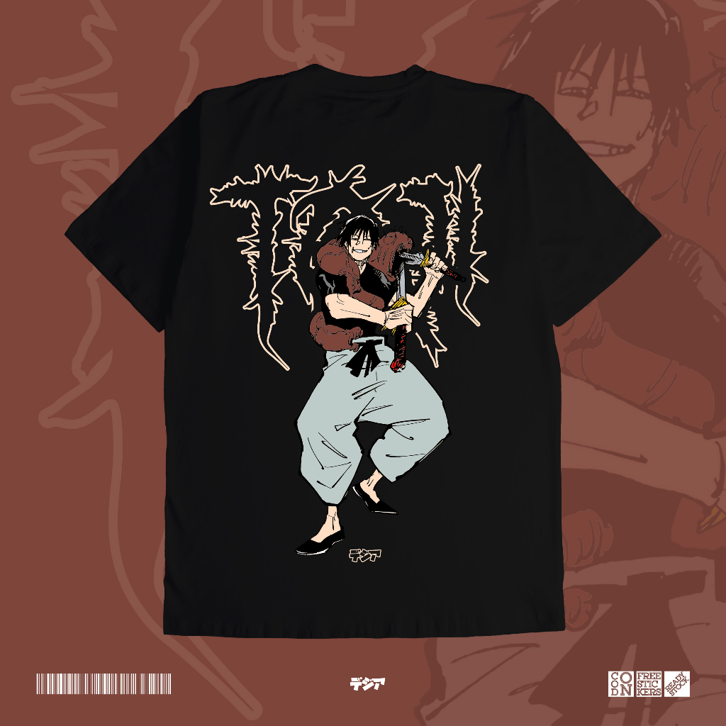 TSHIRT Tojiro Fushiguro Jujutsu Kaisen Zenin Megumi Anime Manga T-Shirt ...