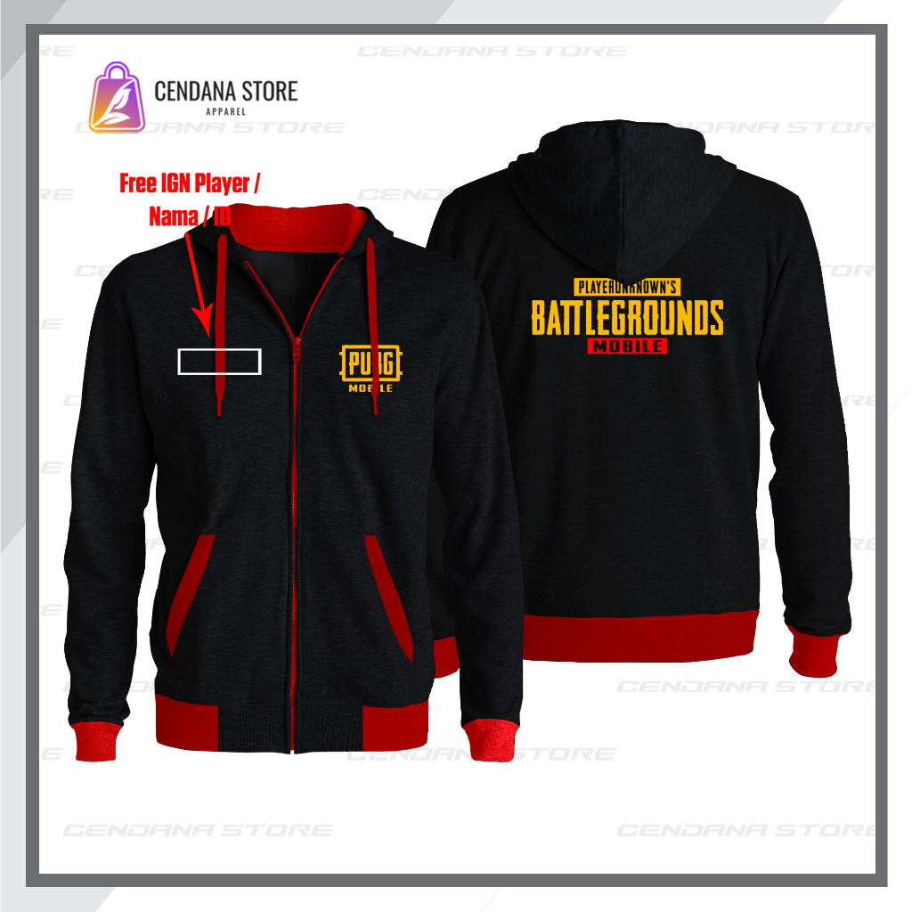 Pubg Mobile Playerunknowns Battlegrounds Zipper Jacket | Shopee Philippines