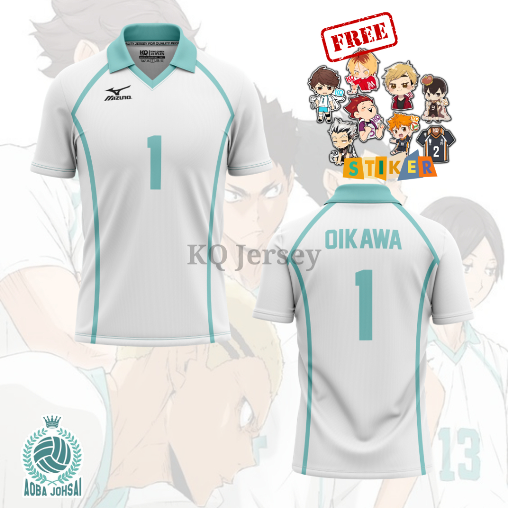 Haikyuu Jersey full print Desawa Children custom Back Name/ Haikyuu ...