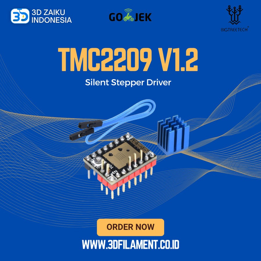 Original BigTreeTech TMC 2209 TMC2209 V1.2 UART Stepper Driver Mode | Shopee Philippines