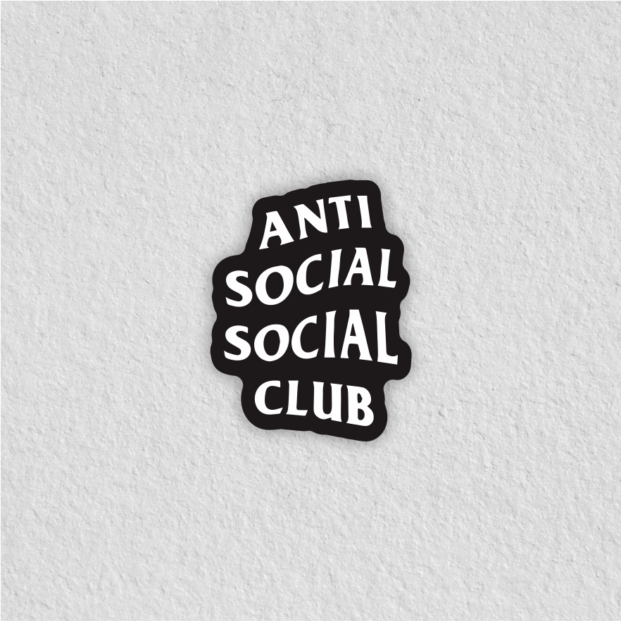 Anti Social logo Sticker | Shopee Philippines