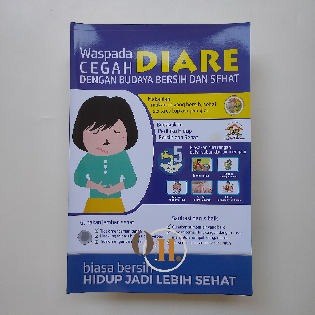 Alert Diarrhea Poster - Prevent Diarrhea Poster - Health Poster ...