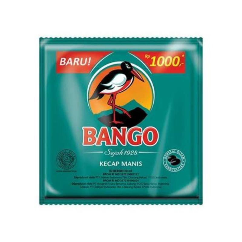 Bango Sweet Soy Sauce Packed in 25 Gram Sasets (Contains 12 Pcs ...