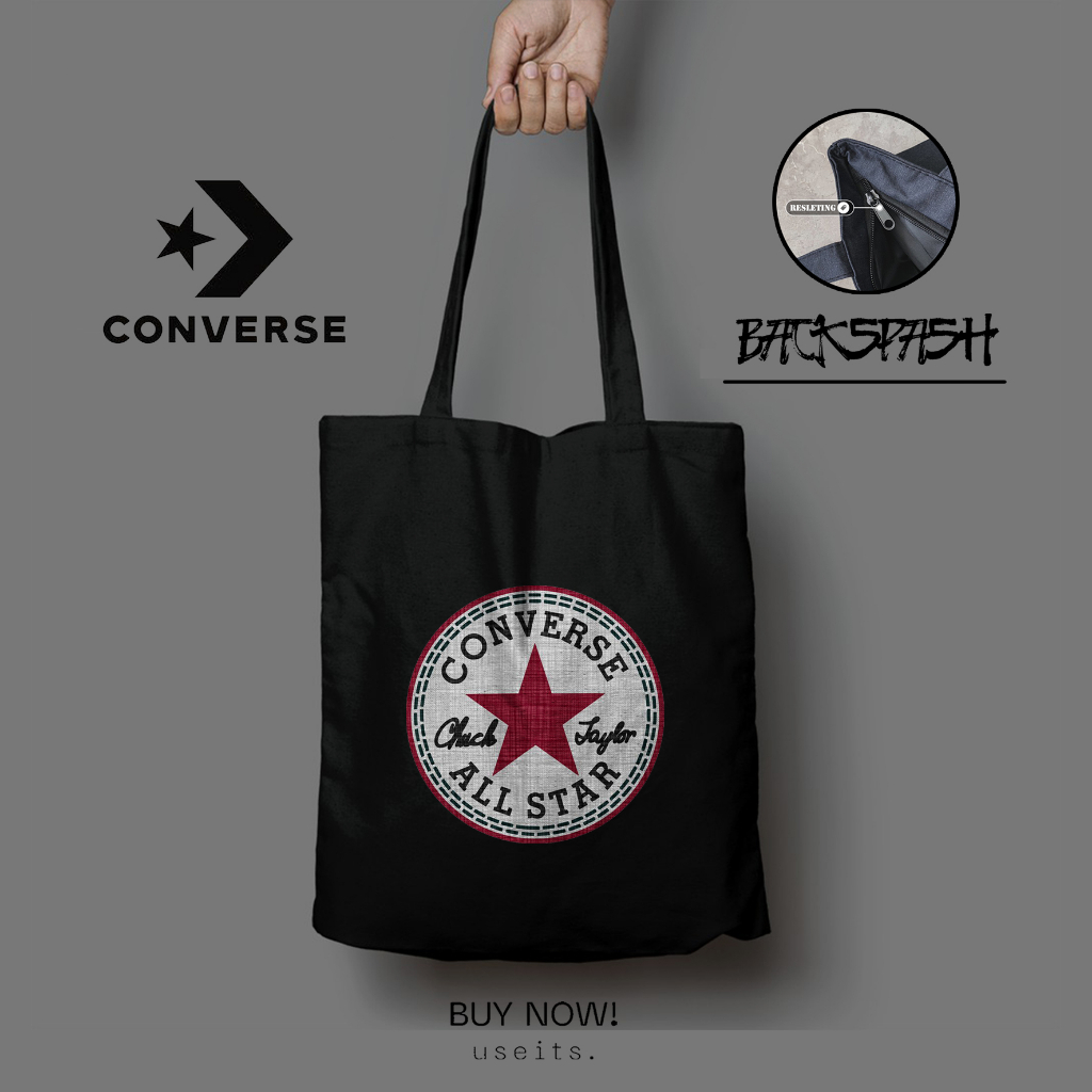 Custom Converse Tote Bags for Men and Women | Shopee Philippines