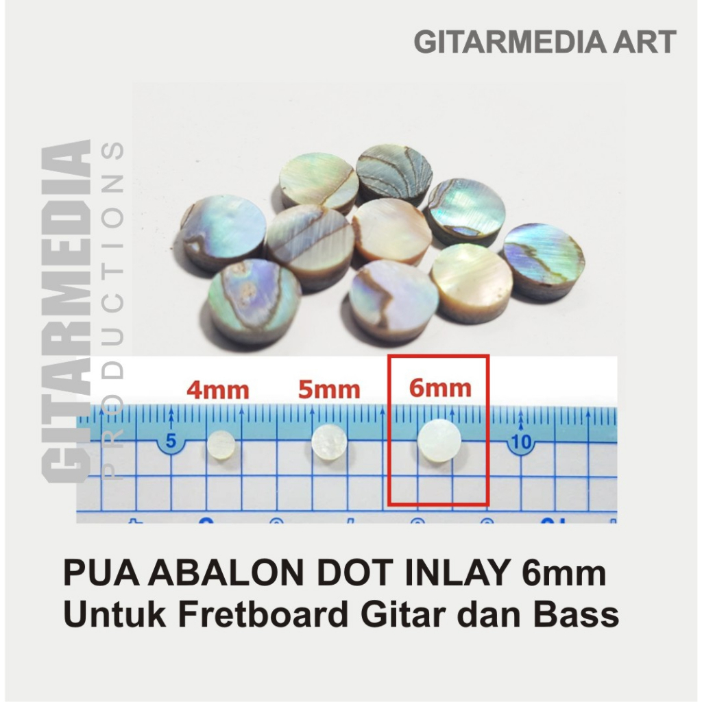 Dot DOT Abalone Guitar Inlay For bass Electric Acoustic Guitar ...