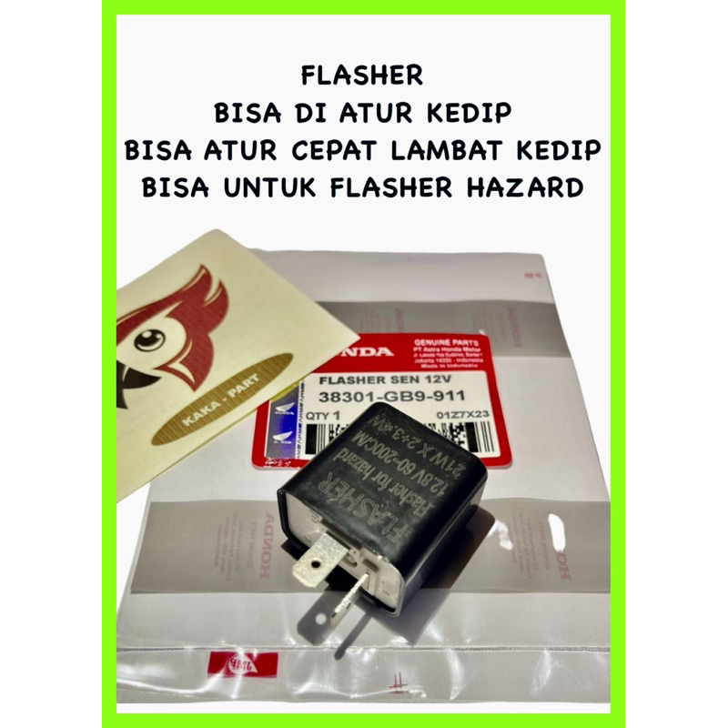 Flasher Sein flasher hazard Sen Relay Sign LED 12V Can Set Fast Slowly ...