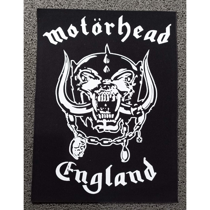 Motorhead ENGLAND UK Large Screen Printing Back Patch Emblem 29x39Cm ...