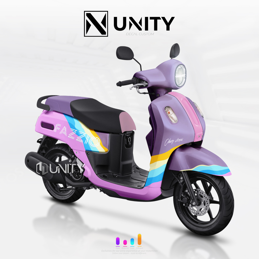 Decal FAZZIO Sticker Fullbody YAMAHA FAZZIO 2022-2023 Limiteds | Shopee ...