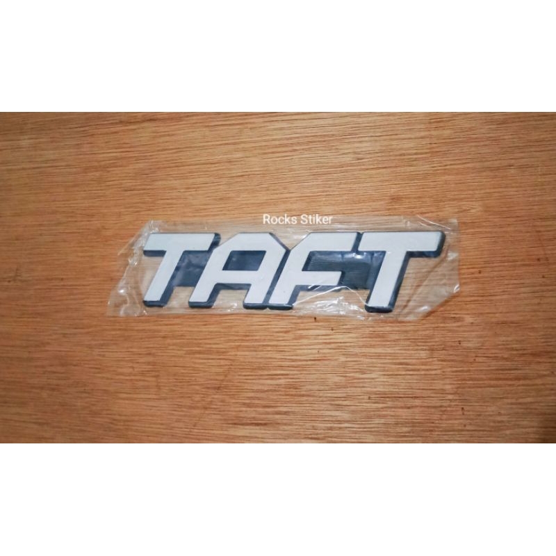 TAFT written car Emblem complete with adhesive, just attach it to the ...