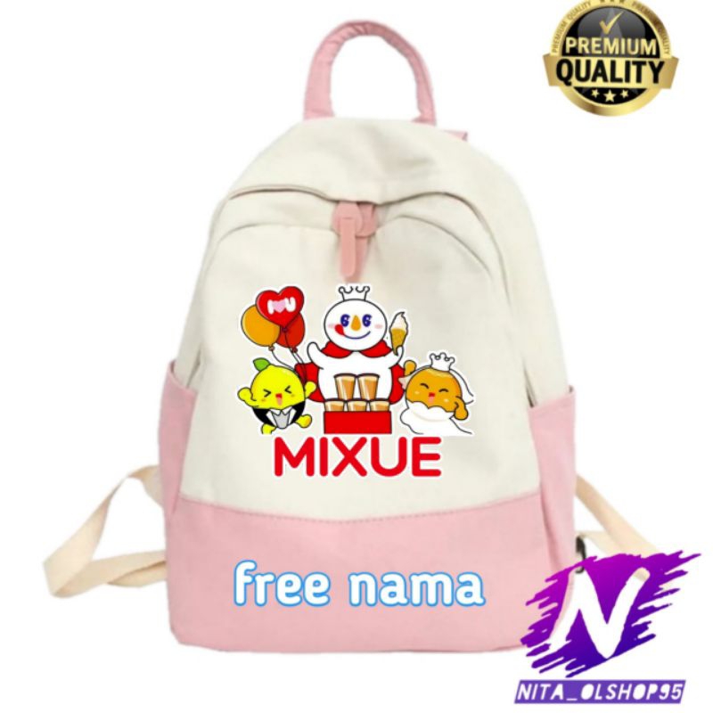 Mixue Children's Backpack mixue School Bag | Shopee Philippines