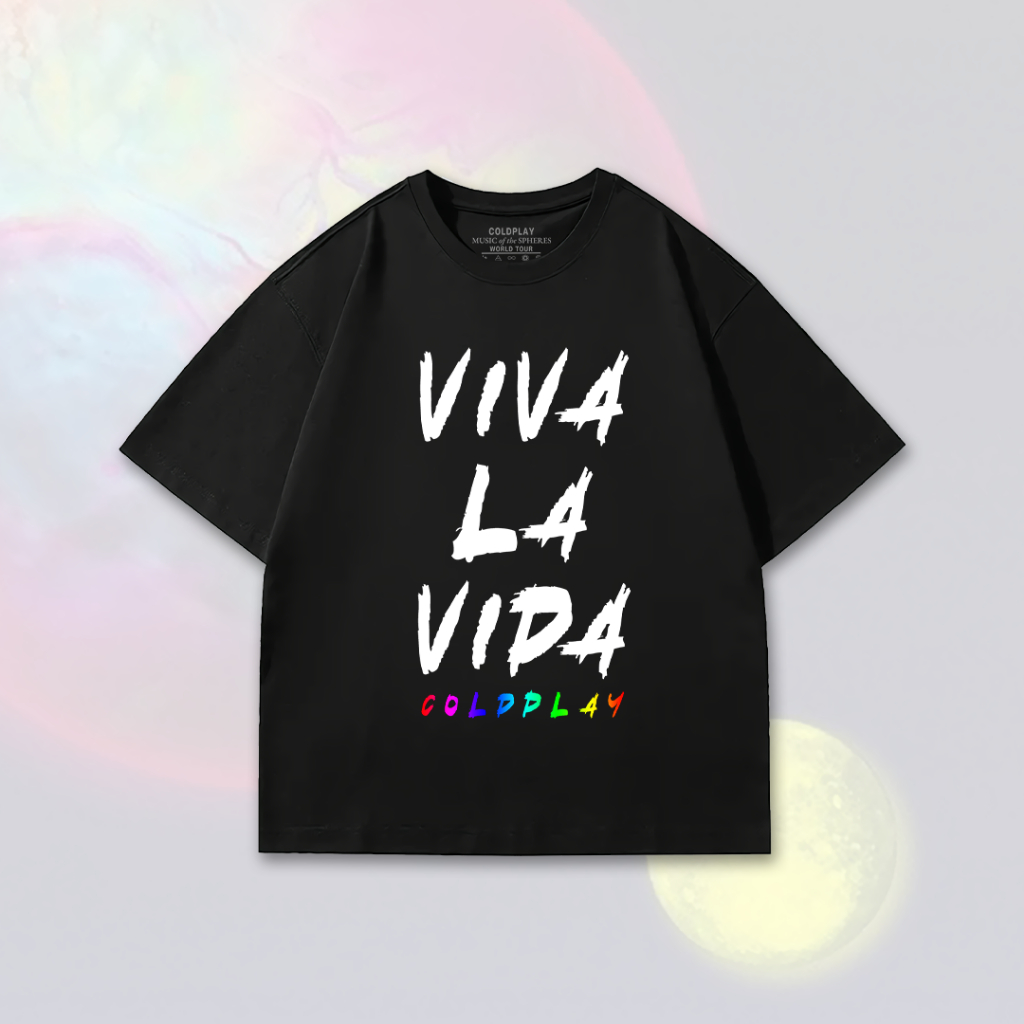 Coldplay Oversized T-Shirt | T-shirt | Concert | Music of the Spheres ...