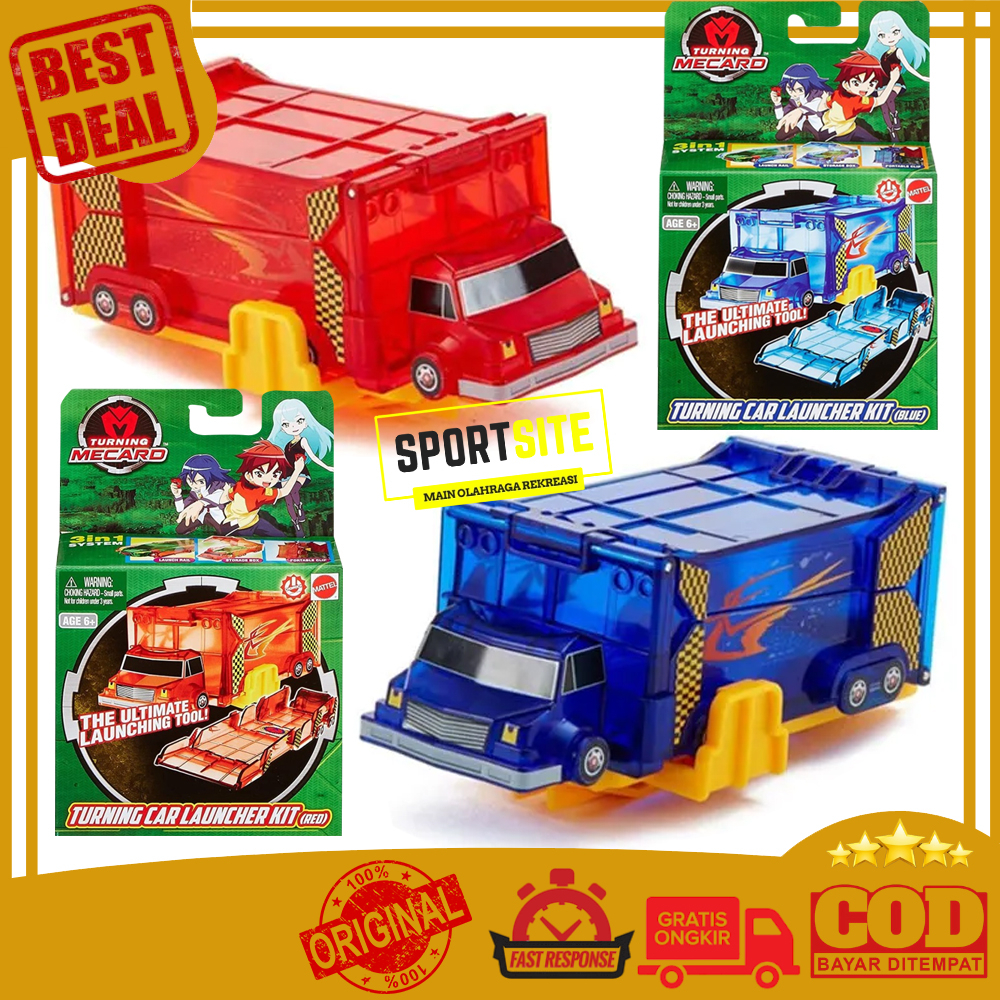 Mecard Turning Launcher Kit 3 in 1 Portable Launch Storage Toy Vehicle ...