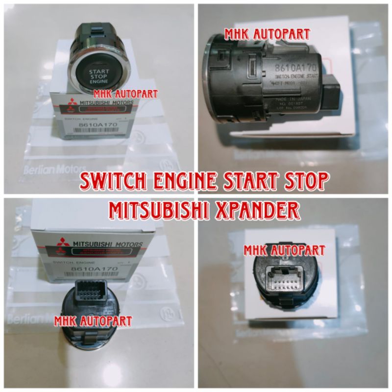 Mitsubishi xpander 8610A170 ORI engine start stop switch | Shopee ...