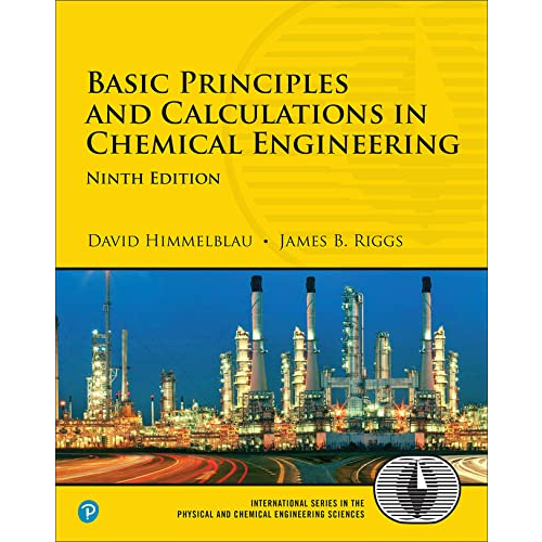 Basic Principles and Calculus in Chemical Engineering 9Th Edition ...