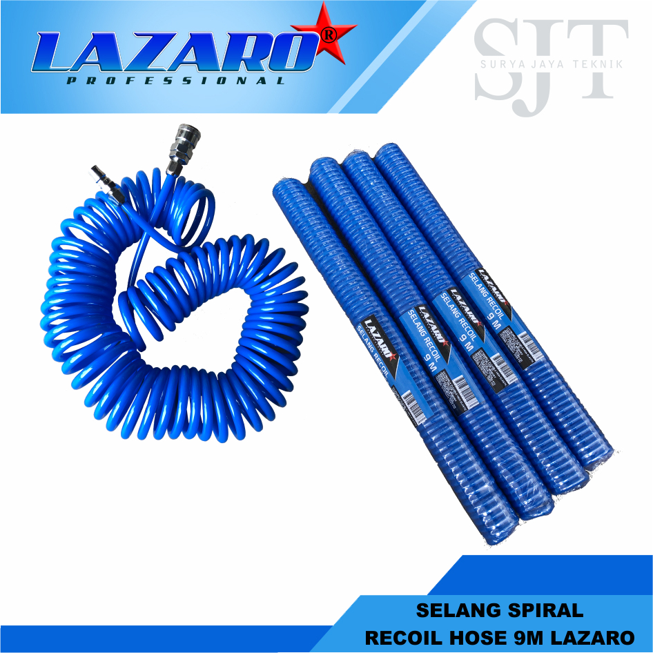 Lazaro Hose Recoil Hose (Compressor+Air) 9M LAZARO | Shopee Philippines