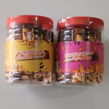 Silver Queen CHUNKY BAR JAR Contains 12pcs x 30 grams of Mede Milk ...