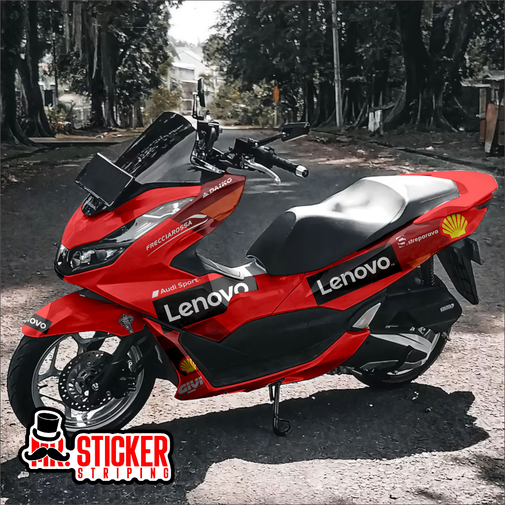 Honda pcx decal sticker full body costum sticker free design PCX 150 ...