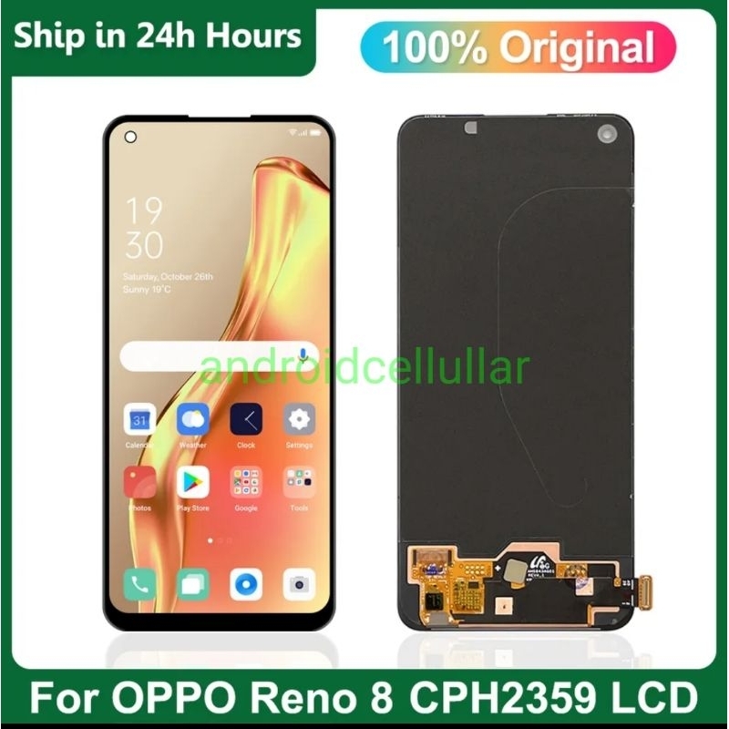 Oppo RENO 8 4G / CPH2457 LCD full set with finger | Shopee Philippines