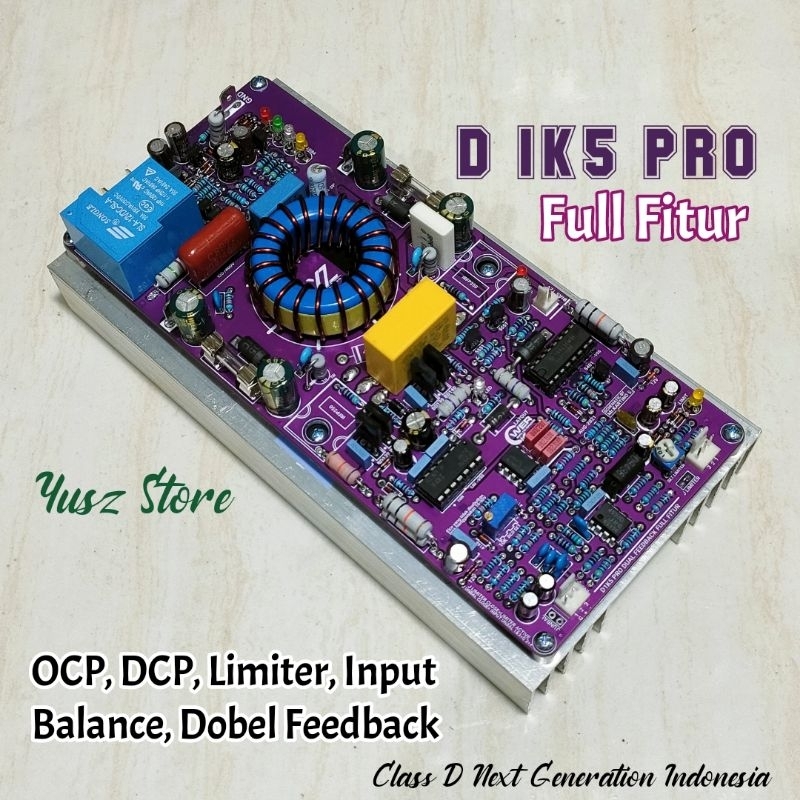 D1K5 Pro Kit Full Features Class D 1k5 power Amplifier | Shopee Philippines
