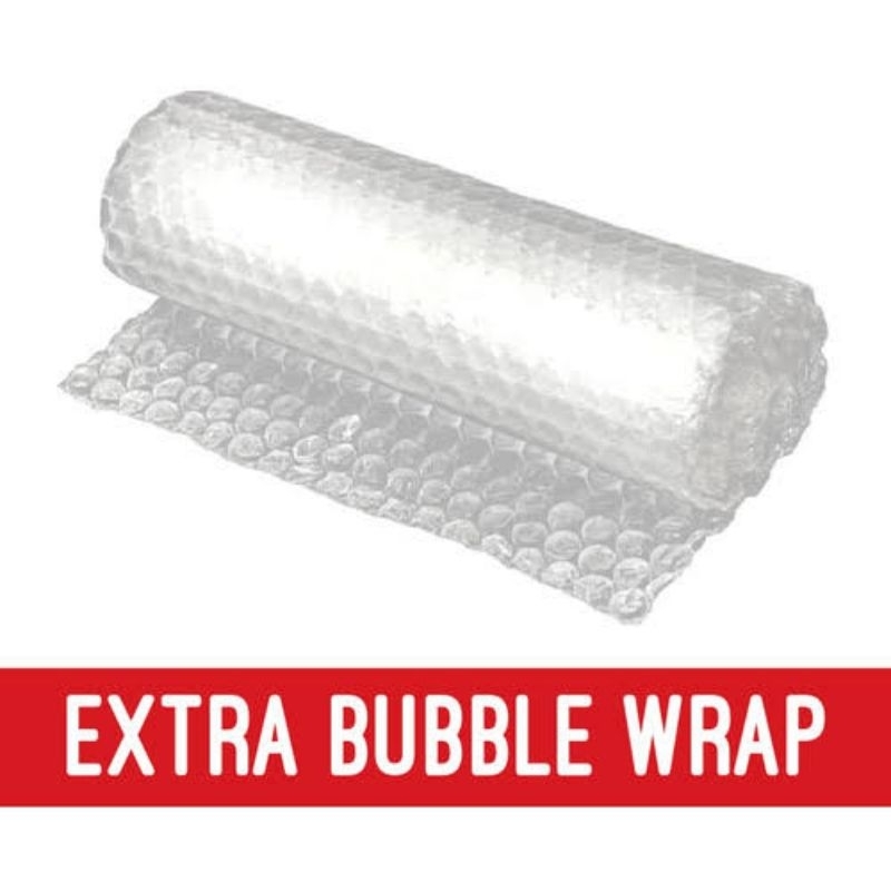 Additional Bubble Wrap Packing for Extra Package Security | Shopee ...