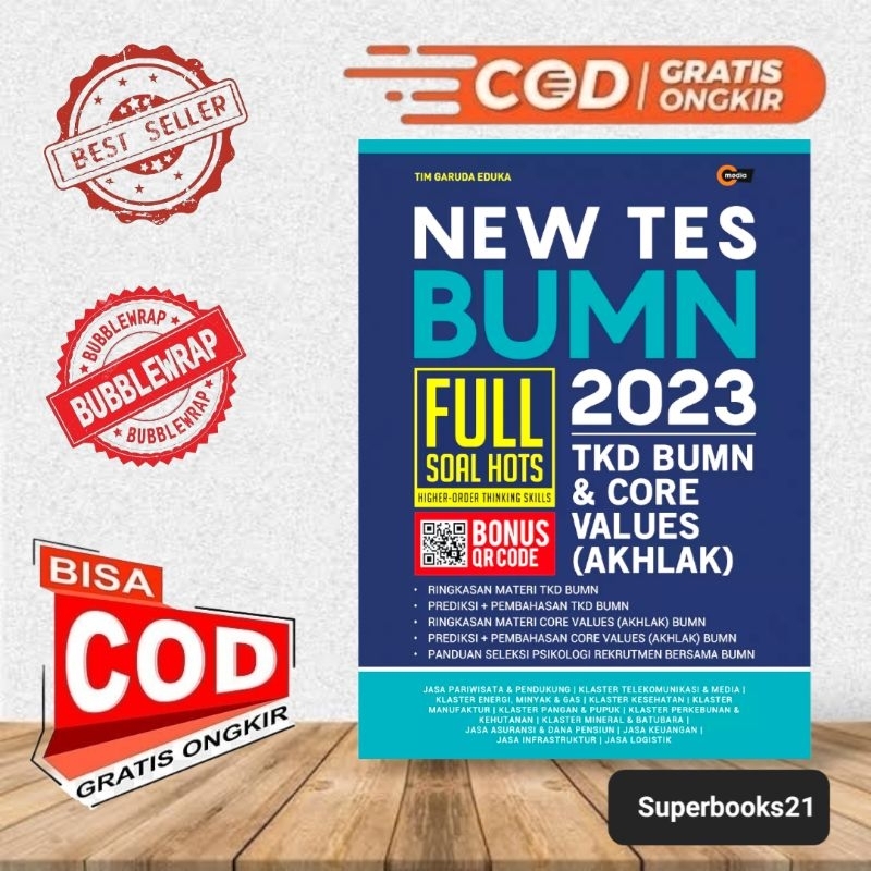 New Book of Bumn Tests 2023 Tkd Bumn & Core Values (Akhlak) | Shopee ...