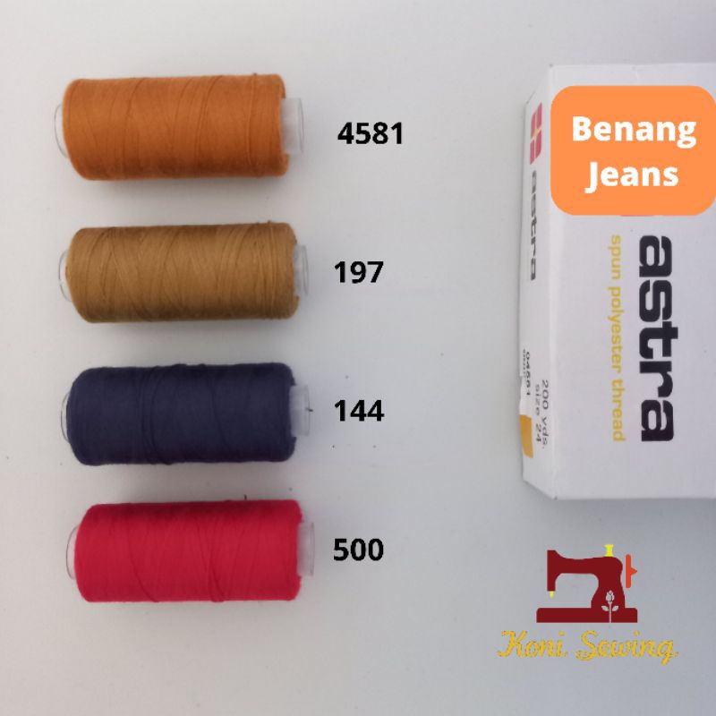 Original Astra Jeans Yarn 200 Yards | Shopee Philippines