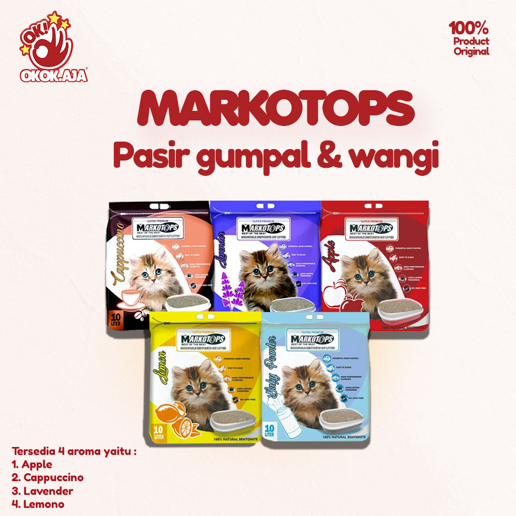 MARKOTOPS 10L Lump and fragrant cat litter (EXPEDITION) | Shopee ...