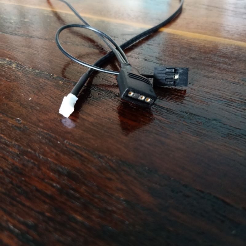 Mb Sync cable 2 Pin 2 wires DarkFlash CF8 Pro to ARGB Header 3 Pin 5V ...