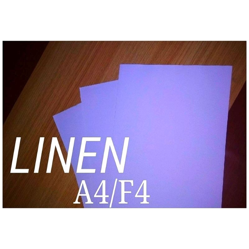 A4 and F4 size linen paper Per 10 sheets | Shopee Philippines