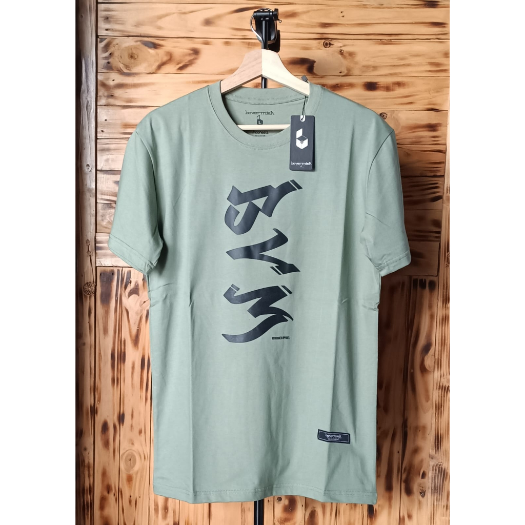 KATUN Men's T-SHIRT DISTRO BVM JAPANESE KANJI COMBED COTTON 24S UNISEX ...