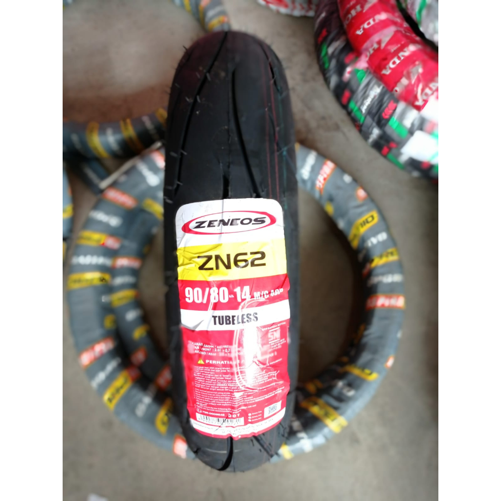 Zeneos Matic Ring 14 Motorcycle Tires Uk 90/80-14 Tubeless Matic/ Mio ...