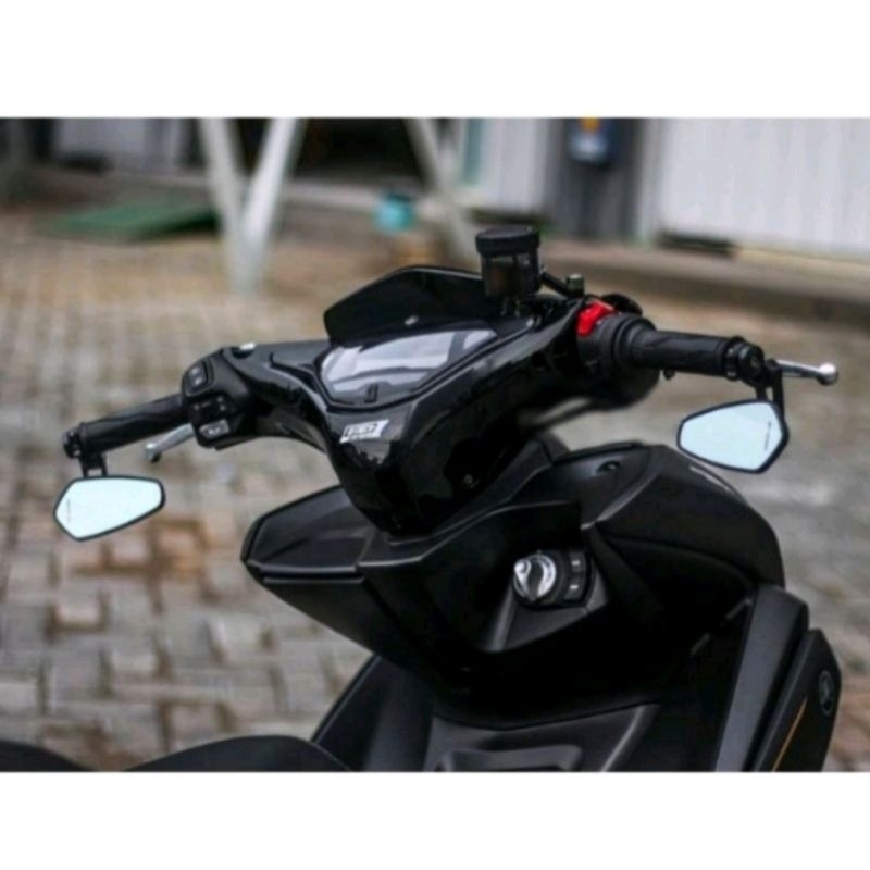 Premium Oval Bar end rear view mirror RIZOMA Vario Scoopy Genio Aerox ...
