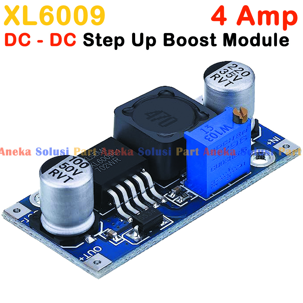 Xl6009 4A Adjustable DC-DC Step Up Boost Converter Booster DC Module | Shopee Philippines