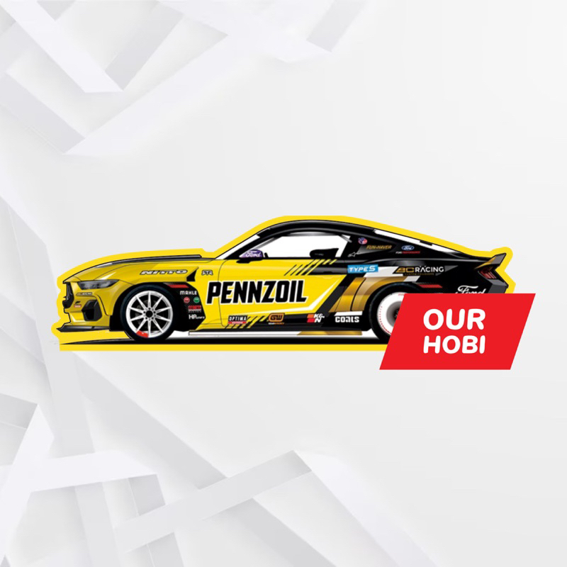 Sticker Drift Mustang RTR Formula Drift ChelseeNofa Car | Shopee ...