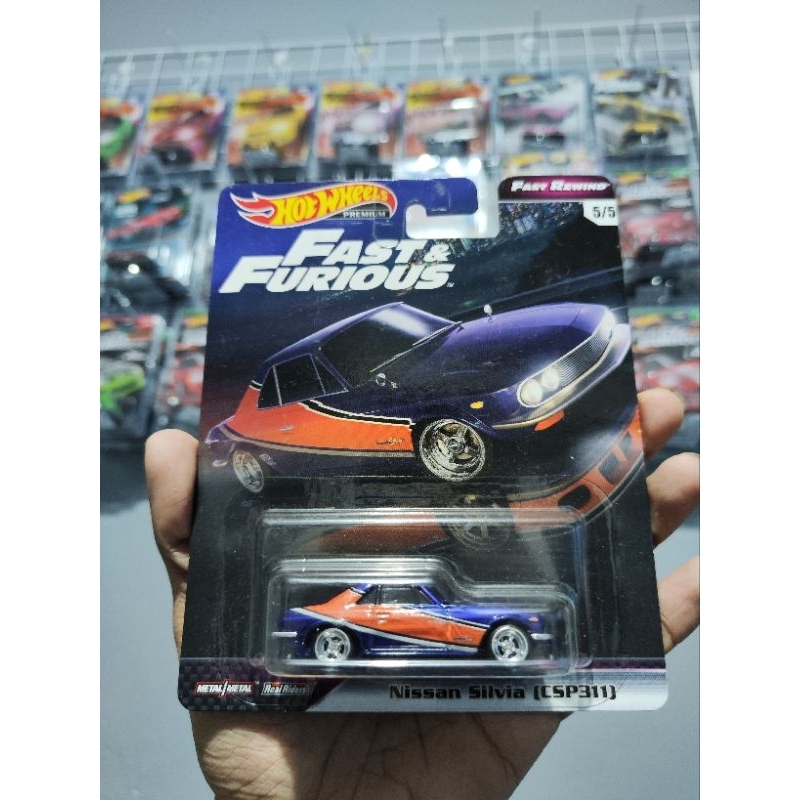 Hot Wheels Premium Nissan Silvia (CPS311) Fast Rewind | Shopee Philippines