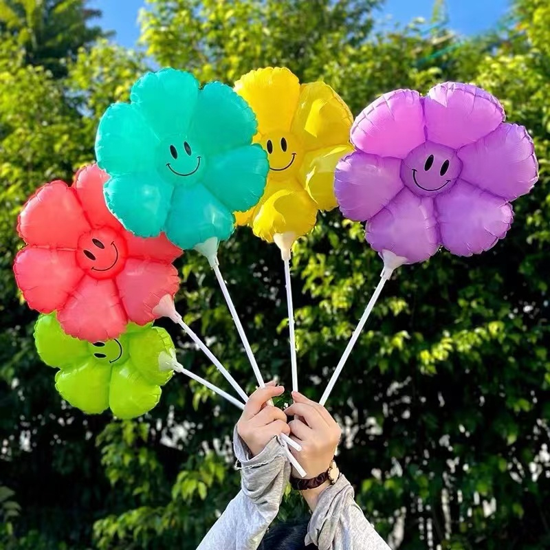 Aster FLOWER FOIL BALLOONS balloons letter balloons latex balloons ...