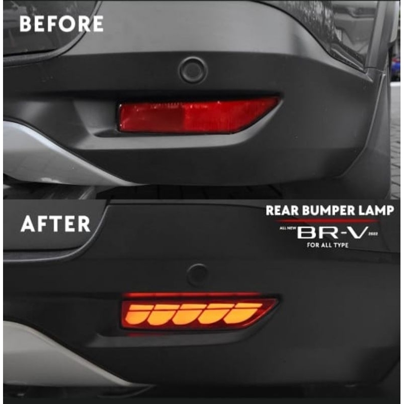 Rear Bumper Lamp Rear Reflector Otoproject All New BRV 2022-2023 ...