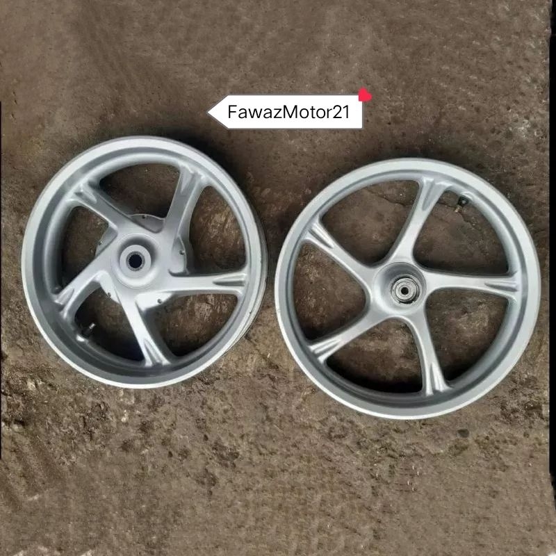 Front and Rear Wide Tread Rims for Yamaha Mio Z, Fino injection, Soul ...