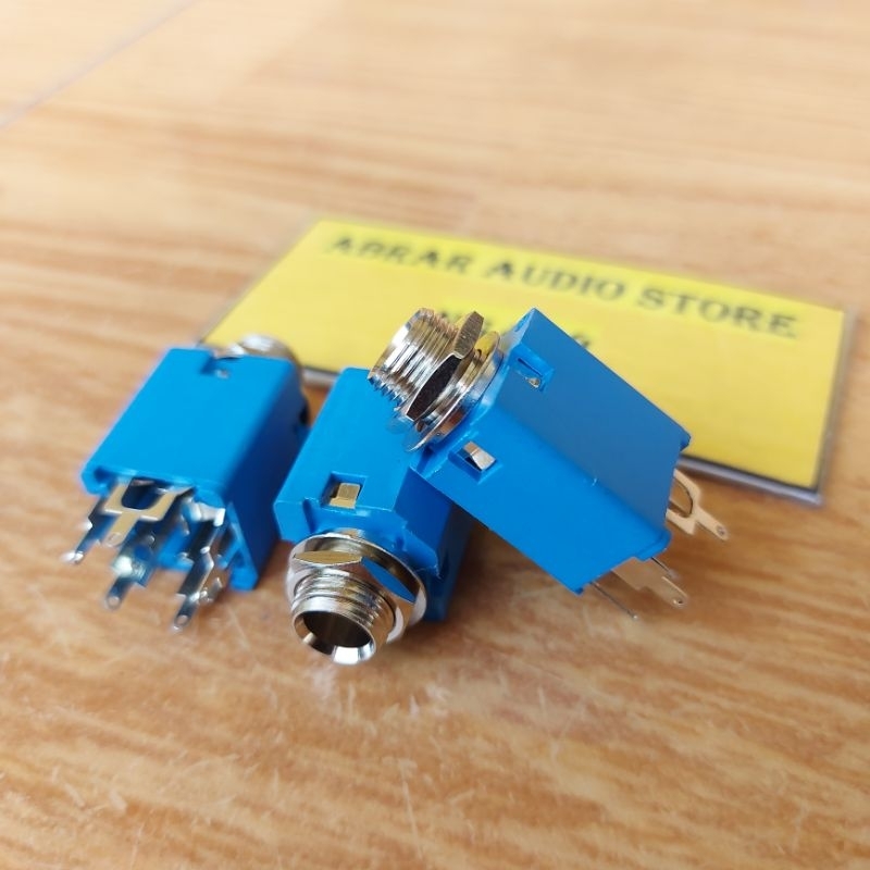 Akai Stereo Socket/5-Pin Blue Box Stereo TOA Socket | Shopee Philippines