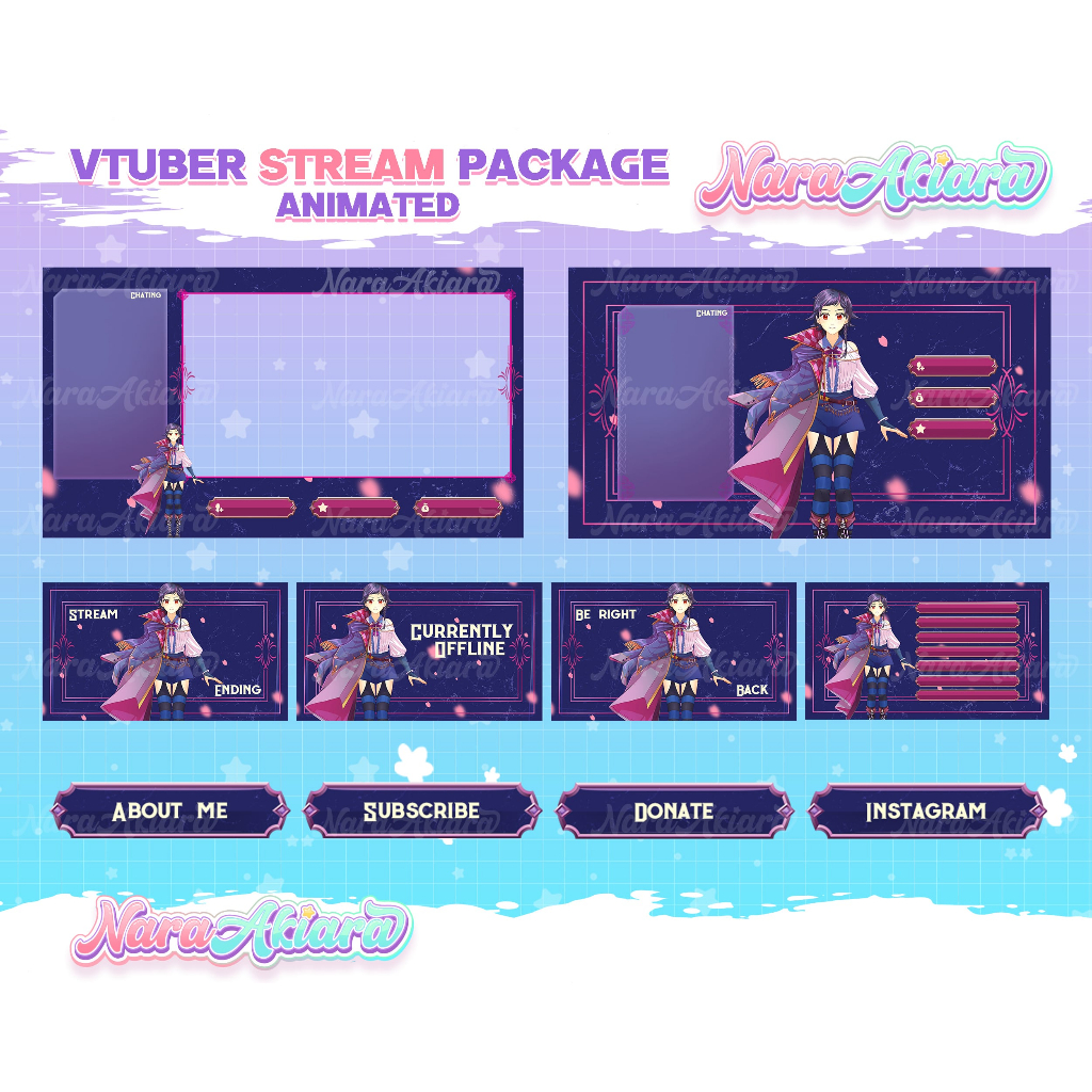 More Interactive Streaming With Quality Overlay Packages, Streaming Gaming Overlays, Attractive ...