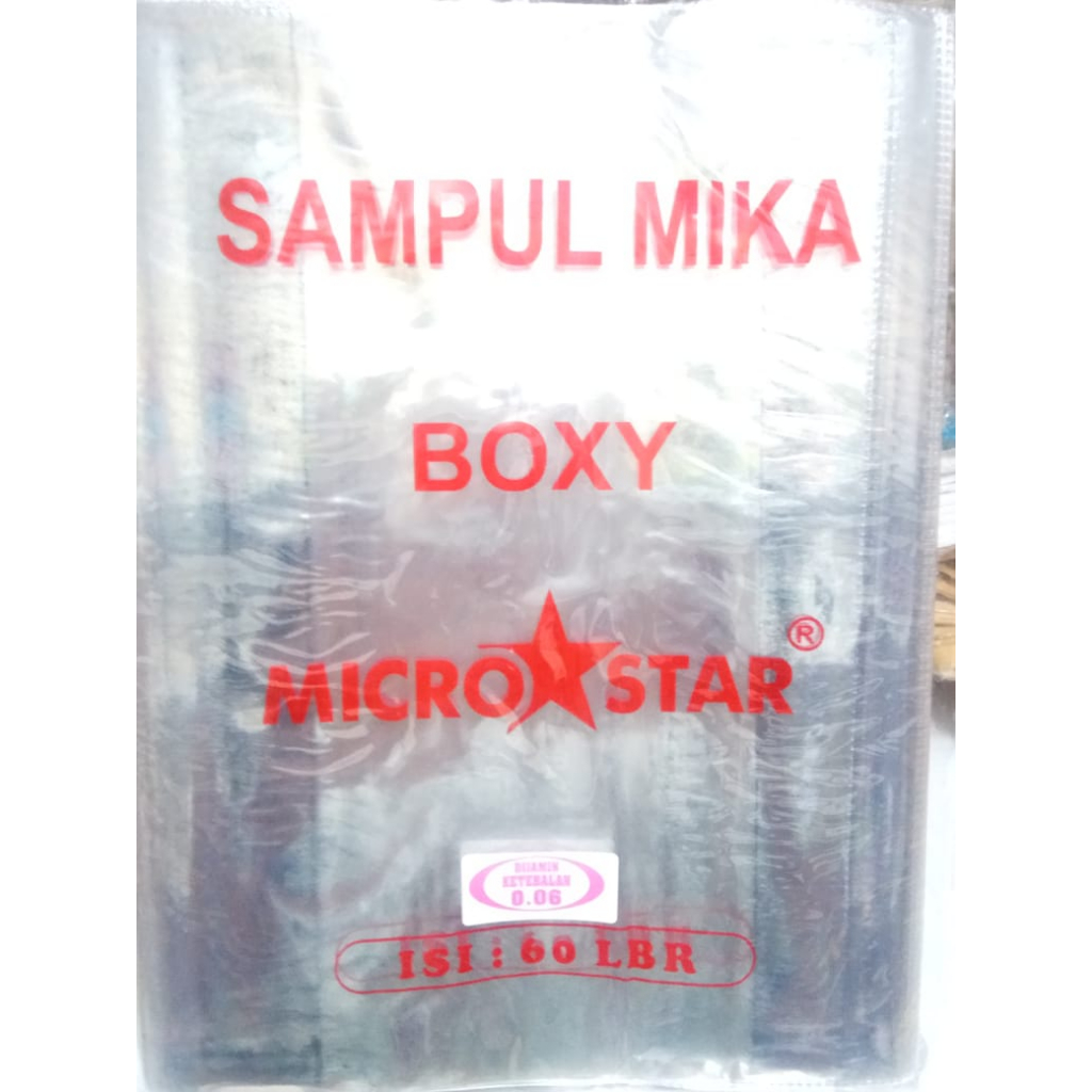 Thick Campus/Big Boss Book Mica Plastic Cover (Random Brand) | Shopee ...