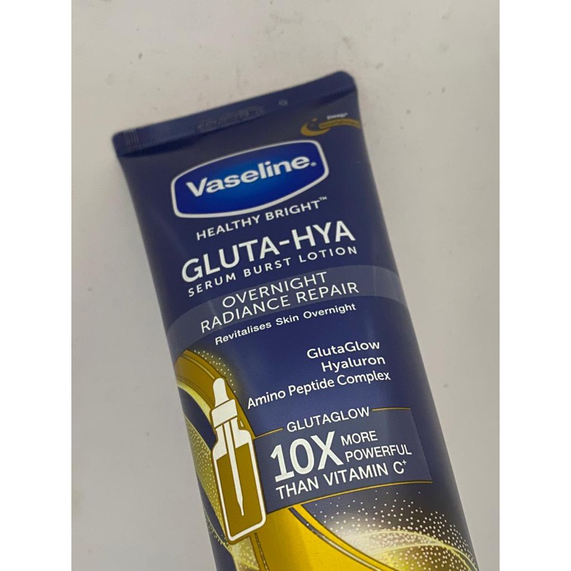 Vaseline Gluta Hya Overnight Radiance Repair with GlutaGlow+Hyaluron ...