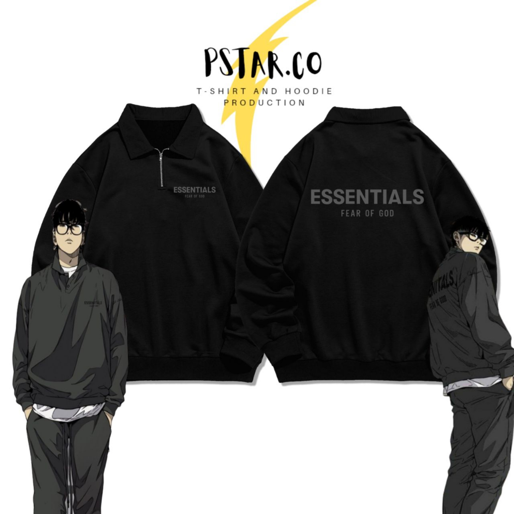 Jayjo Windbreaker Manhwa Outfit Halfzip Jacket | Shopee Philippines