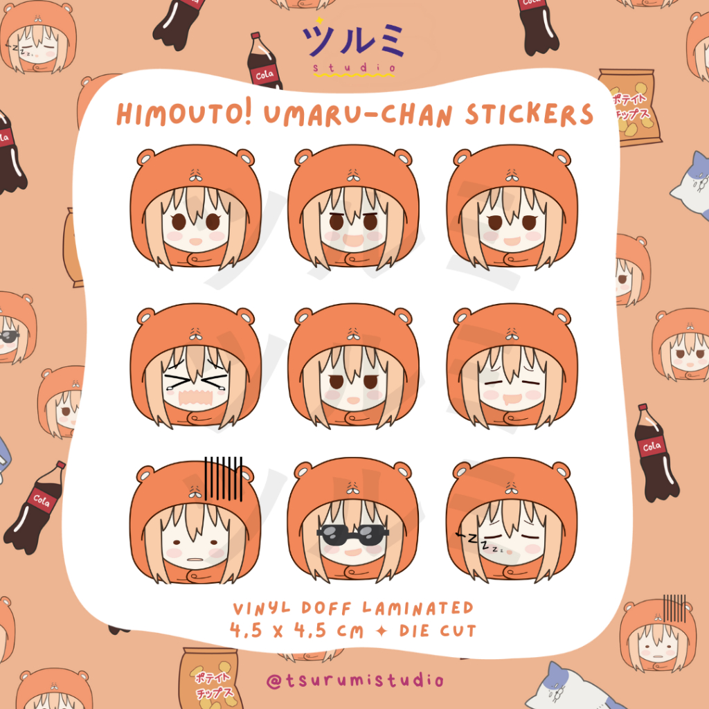 Himouto! Umaru-chan Chibi Sticker by tsurumistudio | Shopee Philippines