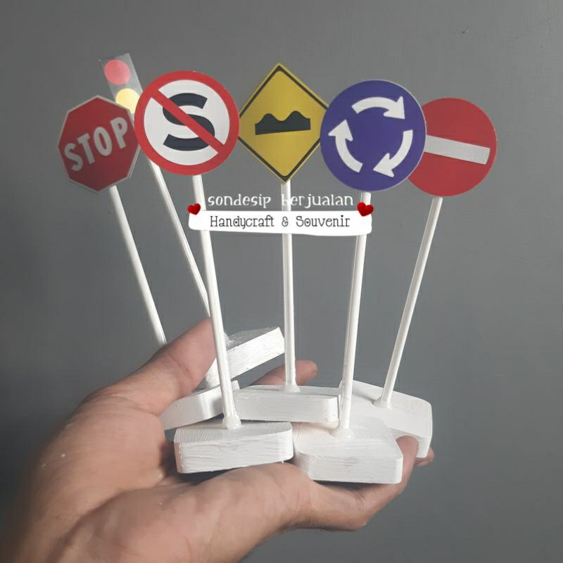 Miniature RAMBU LALU LINTAS (Contains 12 Pcs) | Shopee Philippines