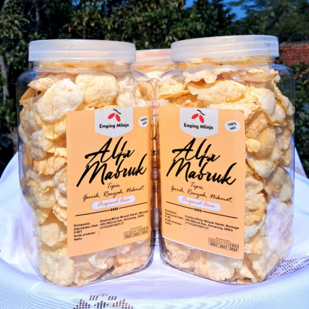 Savory Salty Ripe Melinjo Emping Chips Crispy Delicious | Shopee ...