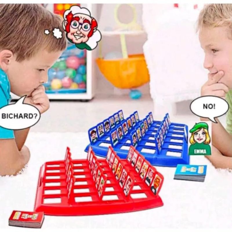 Children's Toy Guess the Picture Board Game Guess Who Is It Toy Guess ...