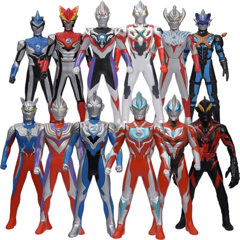 Ultraman Toy Rubber Material 23CM Action Figure | Shopee Philippines